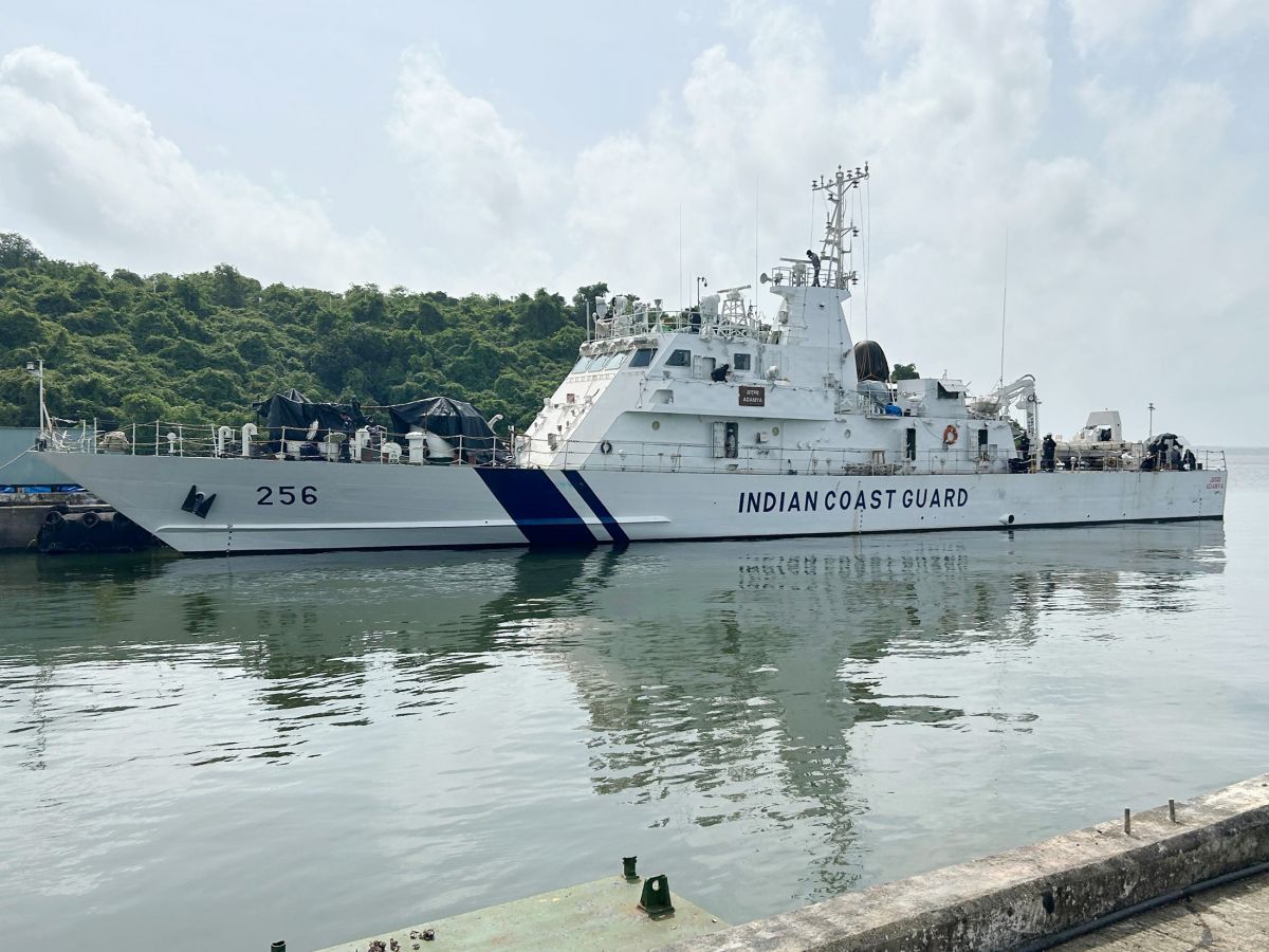 Indian Defence Industries | ICG inducts ‘Adamya’ the first FPV from GSL