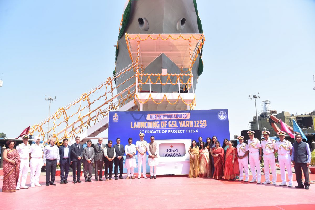 Indian Defence Industries | Indigenous ‘TAVASYA’, 2nd Ship of Two ...
