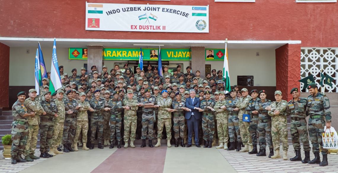 Indian Defence Industries | Indo-Uzbek Ex DUSTLIK-II culminates