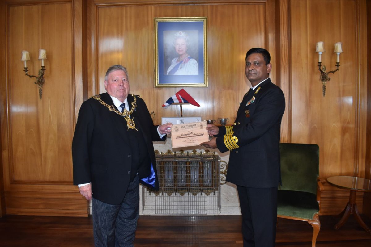 Indian Defence Industries | INS Tabar reaches Portsmouth