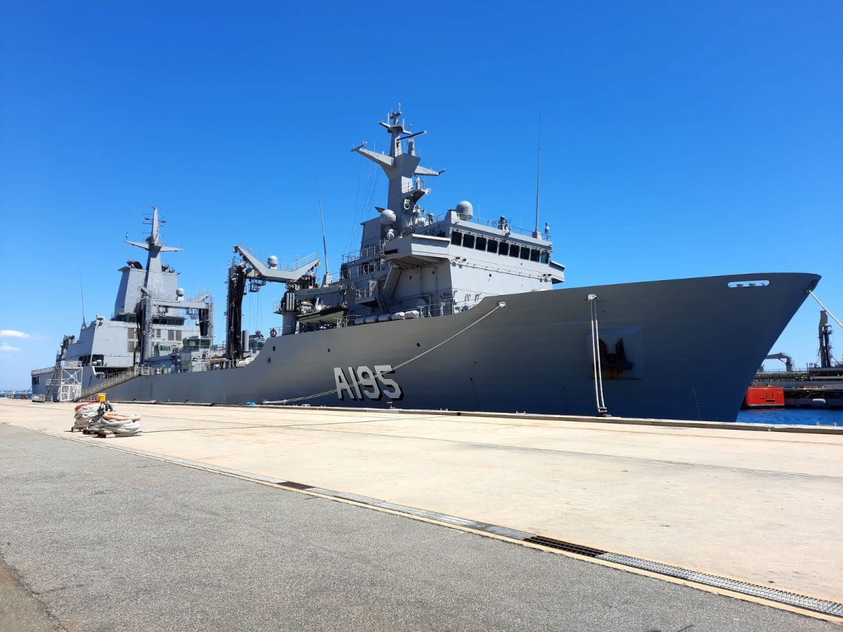 Indian Defence Industries | NAvantia built HMAS Supply Commissioned in ...